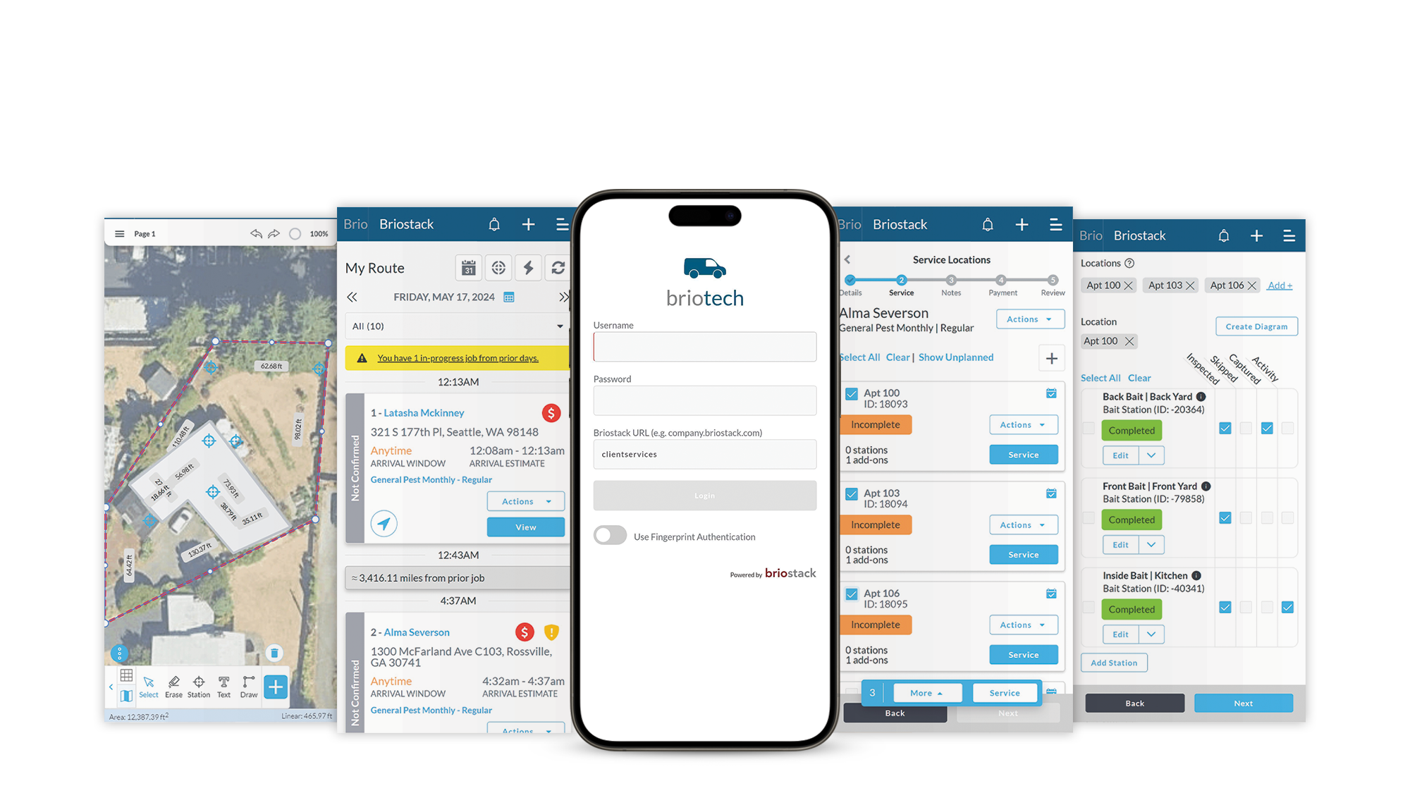 Lawn Care Software | Scheduling, Routing, CRM+ | Briostack